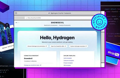 Hello, Hydrogen: Shopify's Shop 2.0 New React-Based Framework – Webinopoly