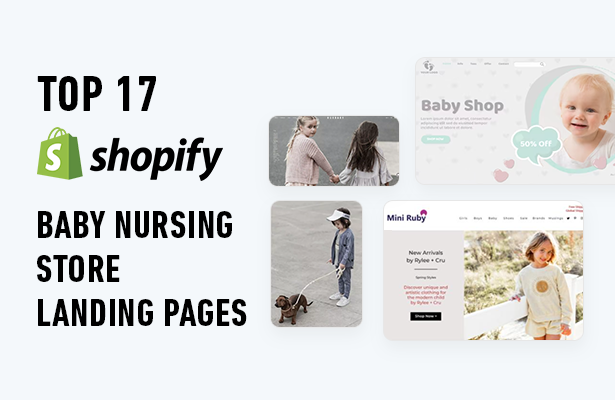Top 17 Shopify Baby Nursing Store Landing Pages – Webinopoly